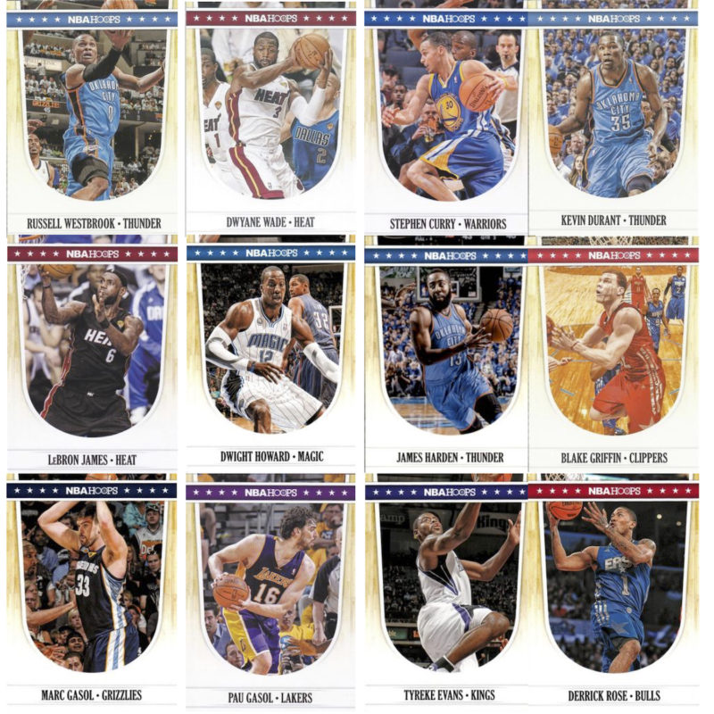 Sweet Item: Complete Your Set 2011-12 NBA Hoops Basketball Cards #1-278 ...
